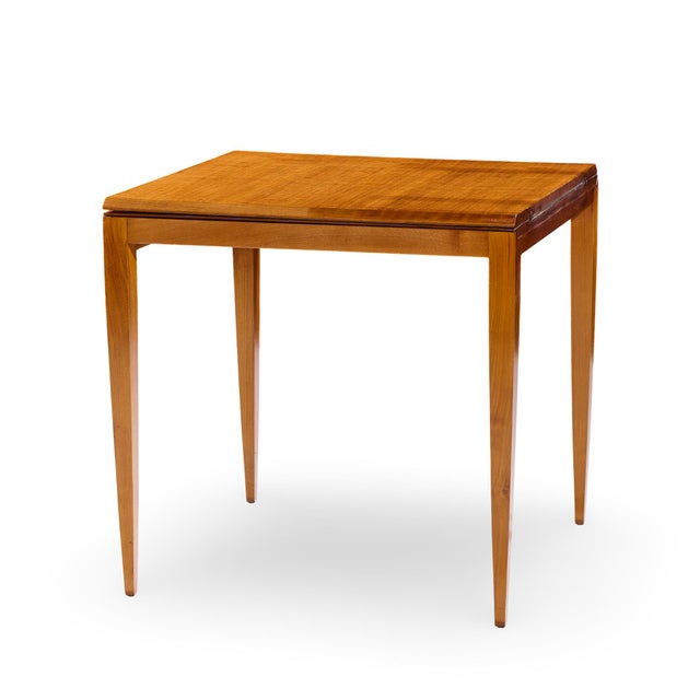Gio Ponti for Singer & Son Mid Century Teak and Brass Flip Top ...