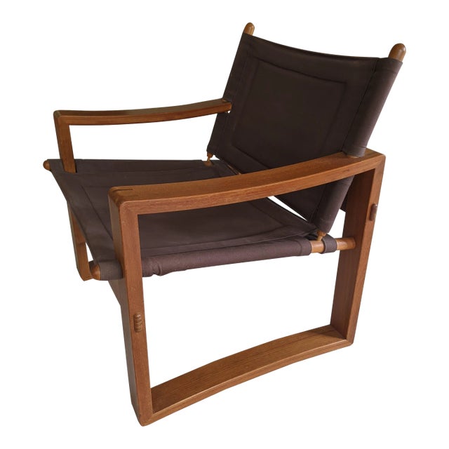 Mid 20th Century Danish Modern Borge Mojensen Sonner Safari Sling Chair Chairish