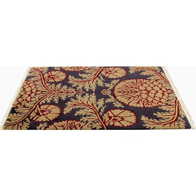 Vintage Tibetan Area Rug 3'11"×5'10" | Chairish