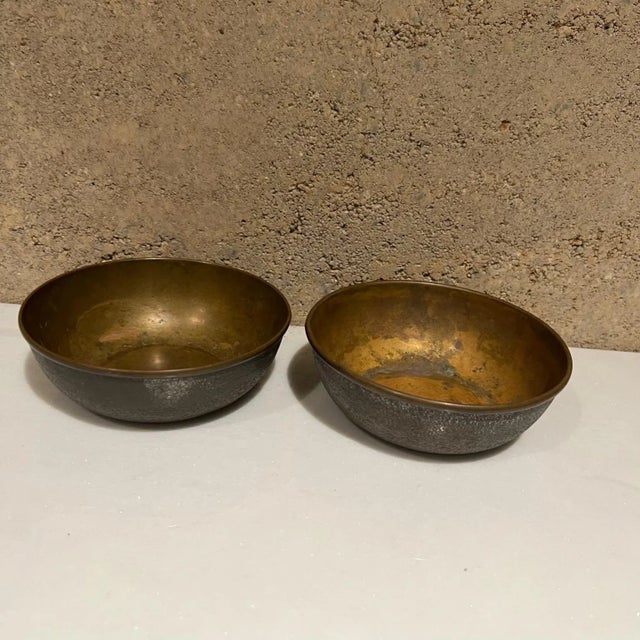 1920s Antique Art Deco Brass Bowls by Corfalgar London, England- a Pair ...