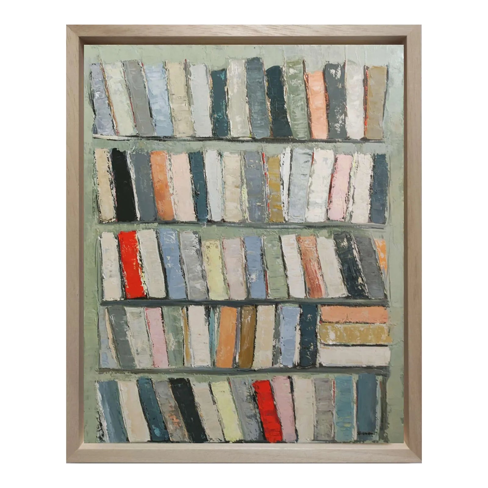 Les Archives, Abstract Library, Minimalism, Contempory by Sophie Dumont ...