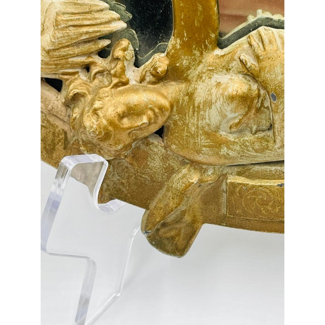 Late 19th Century French Gilt Bronze Vanity Mirror Signed Ph Martin ...