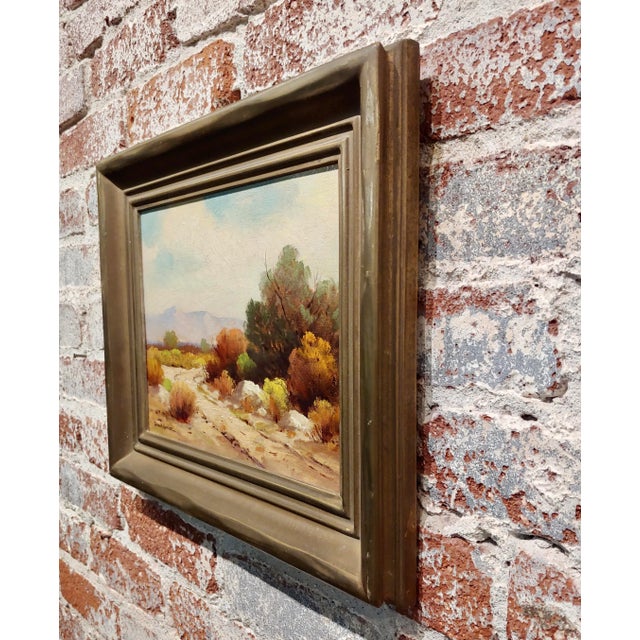 John Anthony Conner - Mohave Desert -Oil Painting | Chairish