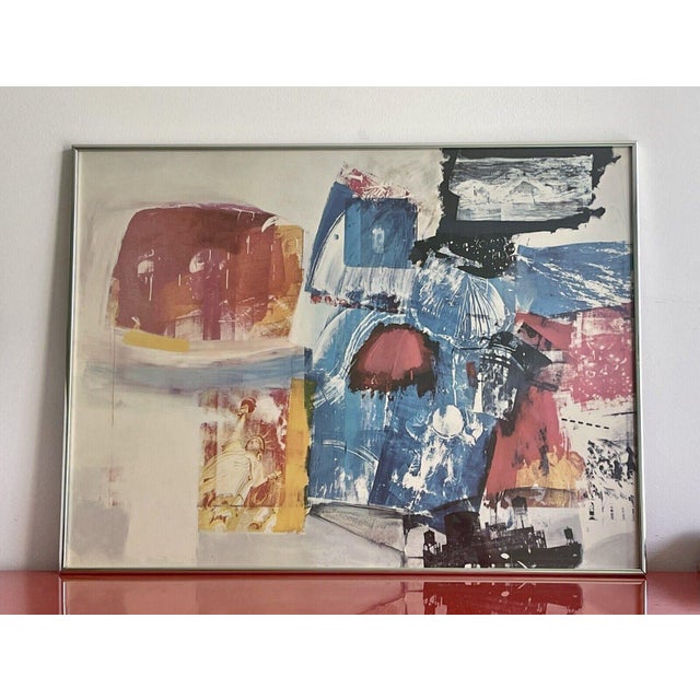 Vintage Robert Rauschenberg “Creek” Abstract Expressionist Exhibition ...