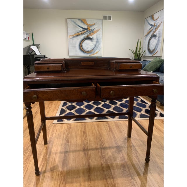 1970s Vintage Entrance Hallway Writing Desk | Chairish