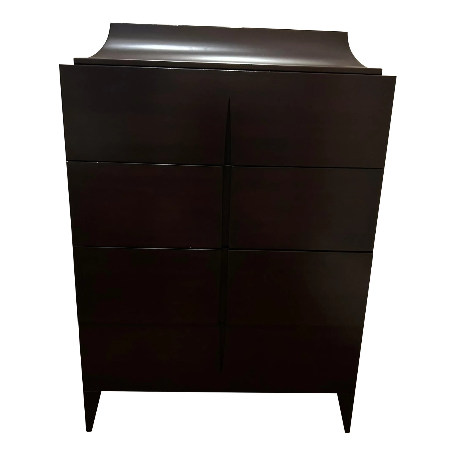 Christopher Guy Silk Cut Chest of Drawers | Chairish