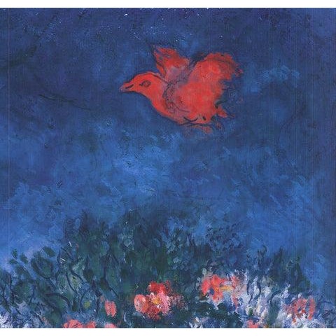 Marc Chagall the Red Bird, 2008 | Chairish