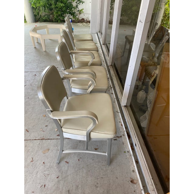 1960s Set of 5 Aluminum Dining Chairs by Emeco | Chairish