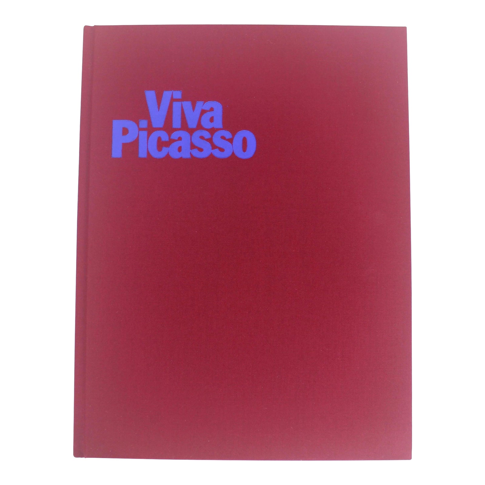 Viva Picasso 1980 Hard Cover Linen Art Coffee Table Book | Chairish