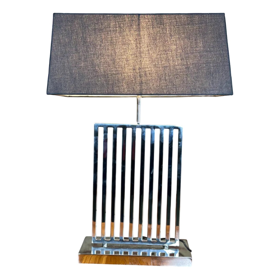 Tabl Lamp in Chrome Metal, 2000s | Chairish