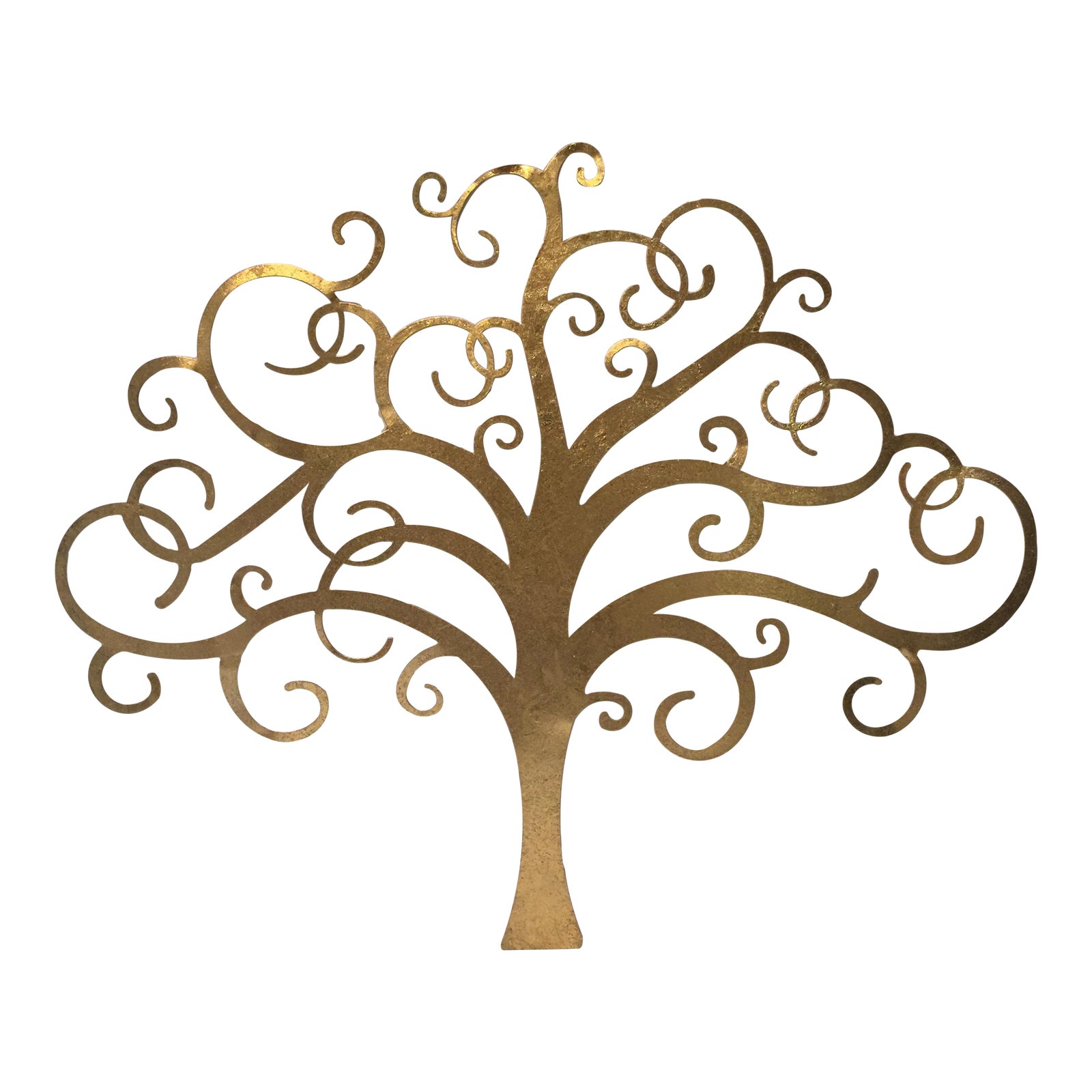 Gold Tree Wall Art | Chairish