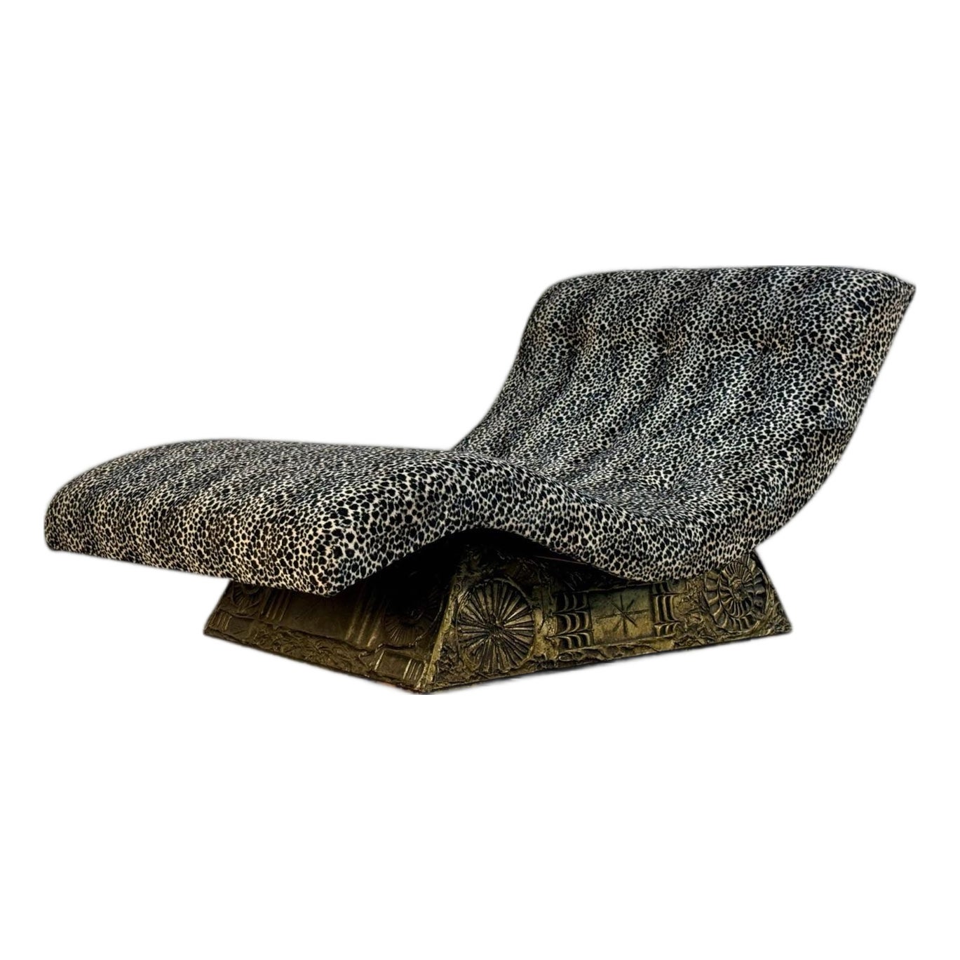 1970s Adrian Pearsall Brutalist Wave Chaise Longue Chair - Mid Century ...
