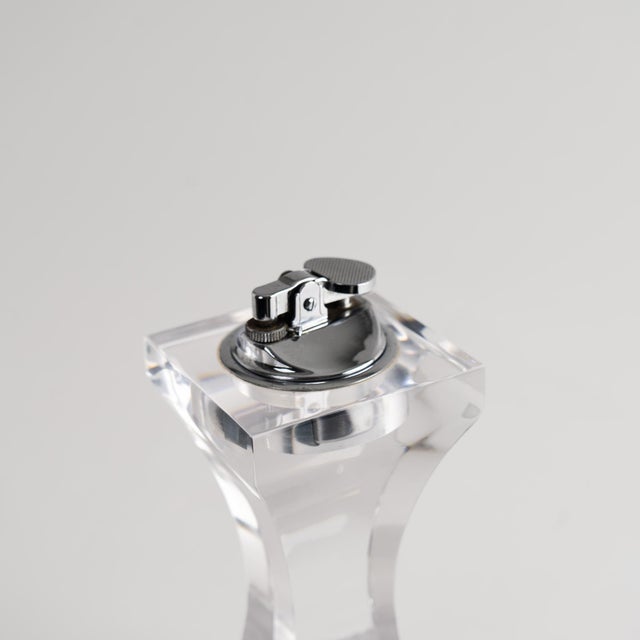 Vintage Lucite Table Lighter | Chairish