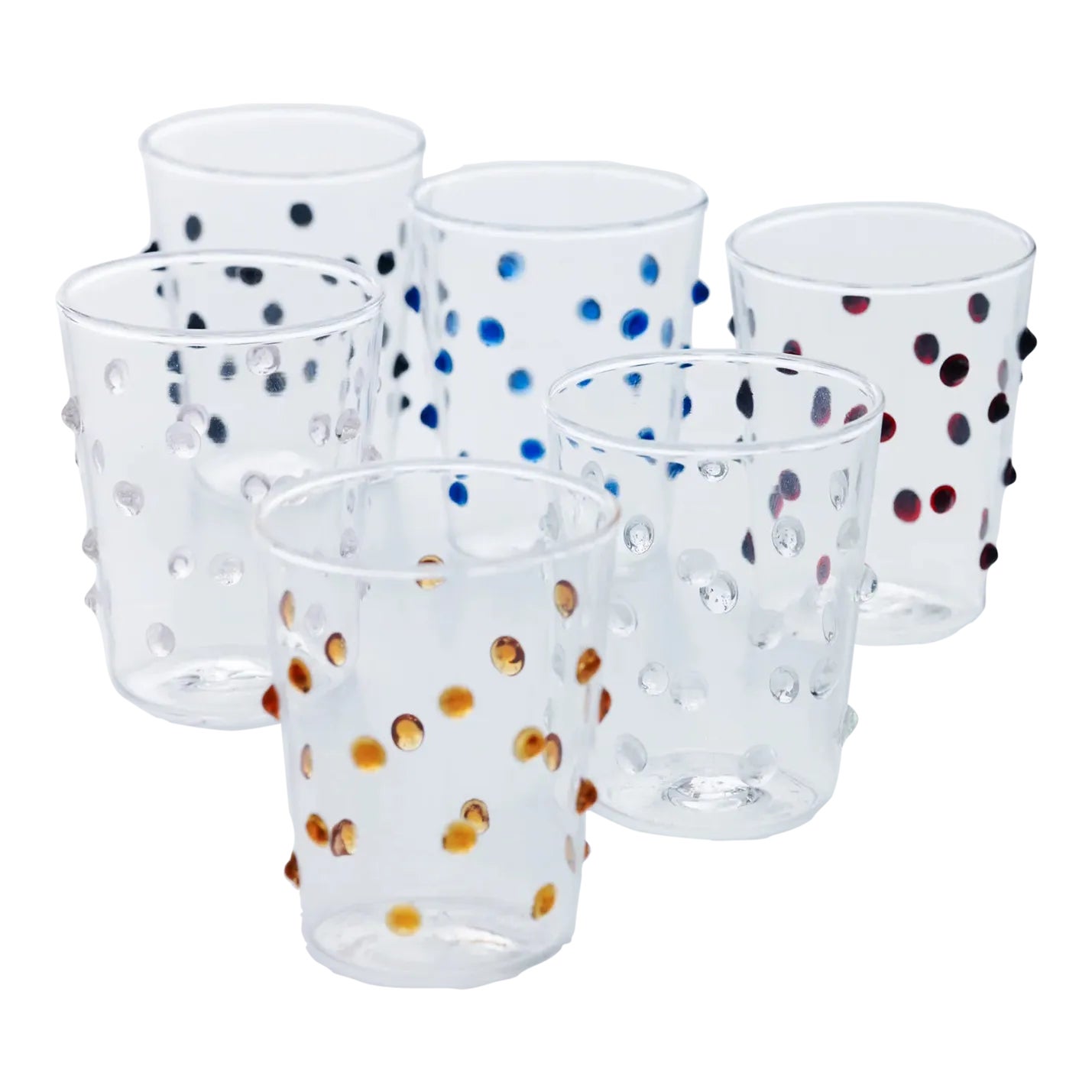Zafferano Party Tumbler Junior in Assorted Colors - Set of 6 | Chairish
