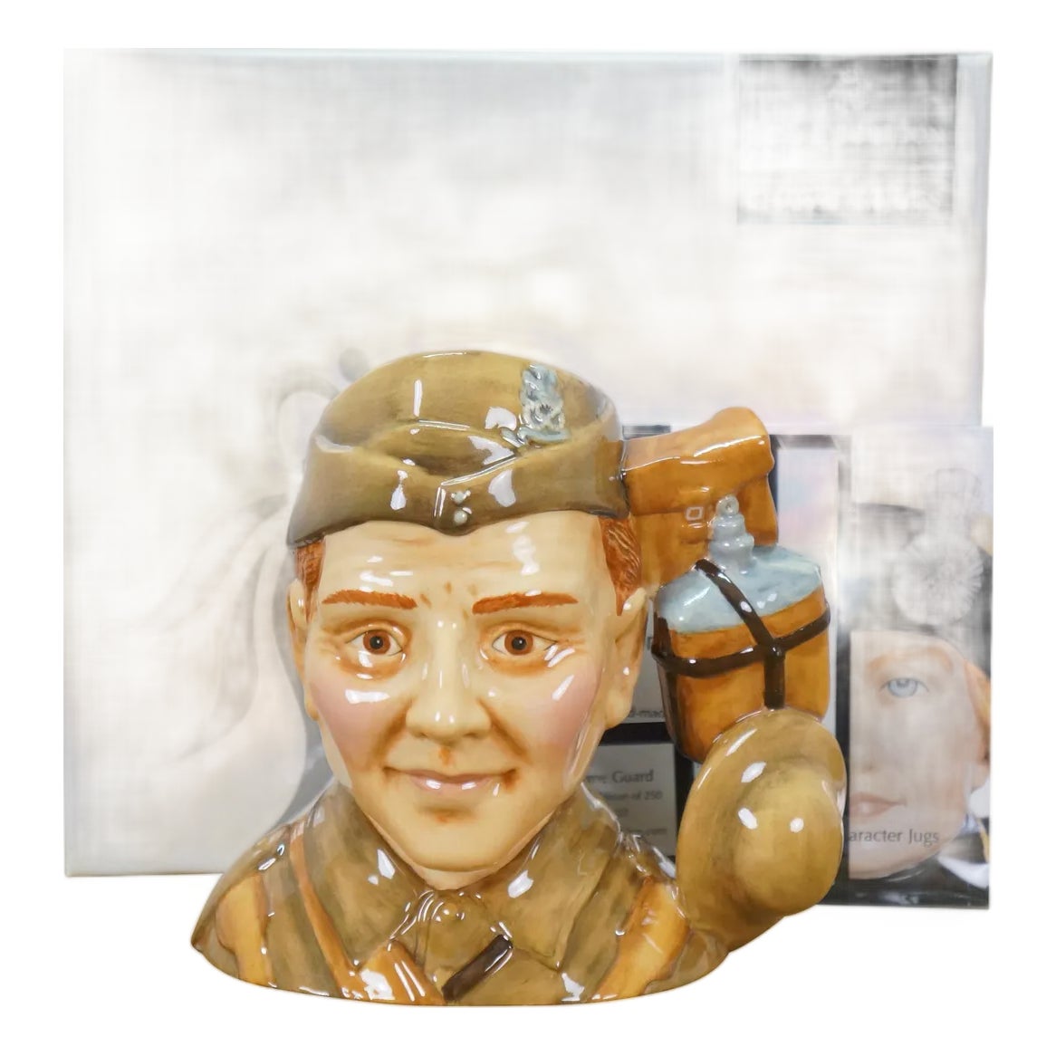 2004 Royal Doulton Character Jug Home Guard LTD Ed Box Coa D7207 5.5 ...