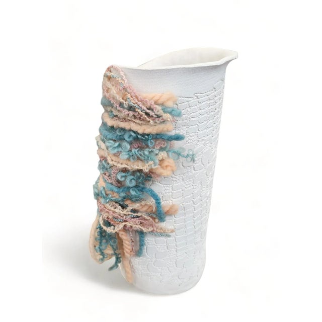 Mixed Media Pottery N' Fiber Vase by EMFrisch ~ Eileen & Mark Frisch ...