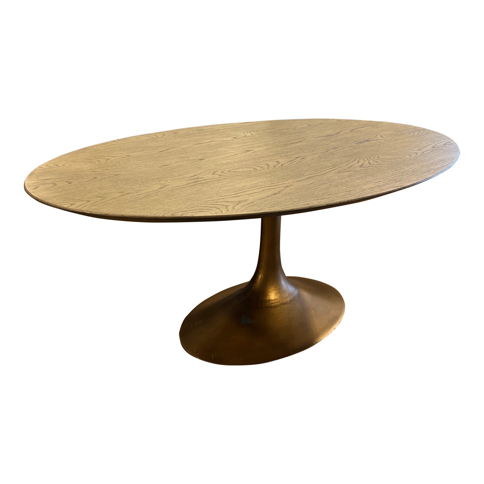 Restoration Hardware Aero Wood Dining Table | Chairish