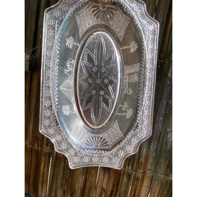 19th Century "Egyptian" Early American Pattern Glass- 21 Pieces | Chairish