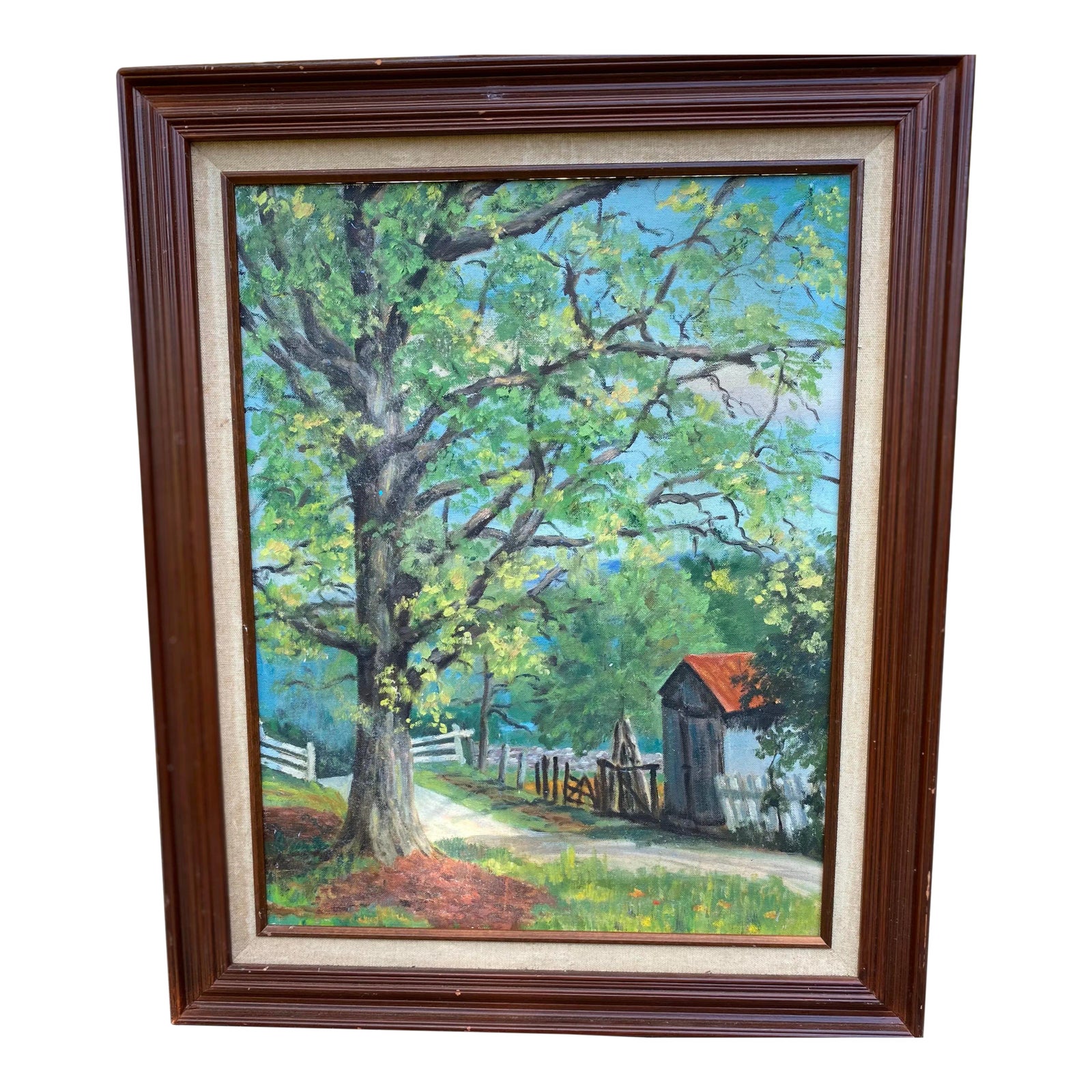 Mid 20th Century California Landscape Oil Painting by Edna Jones ...