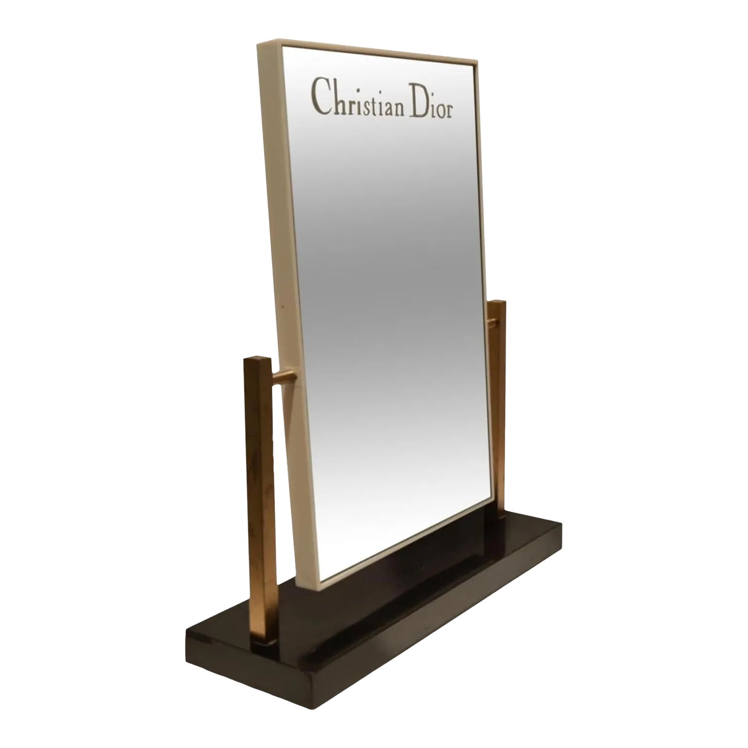 1970s Christian Dior Department Store Counter Display Mirror | Chairish