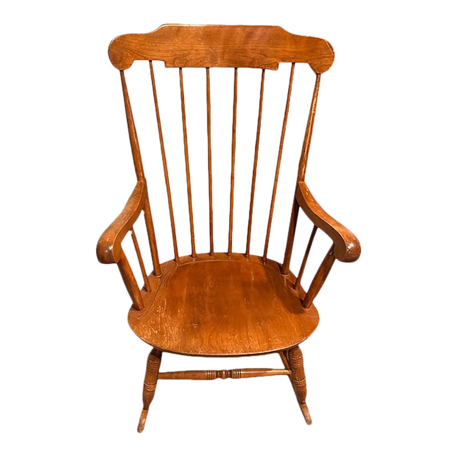 1960s Maple Rocking Chair | Chairish
