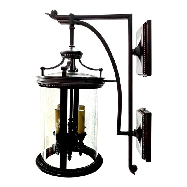 Extra-Large Wall Mounted "Louvre" Lantern by Fine Arts Lamps | Chairish