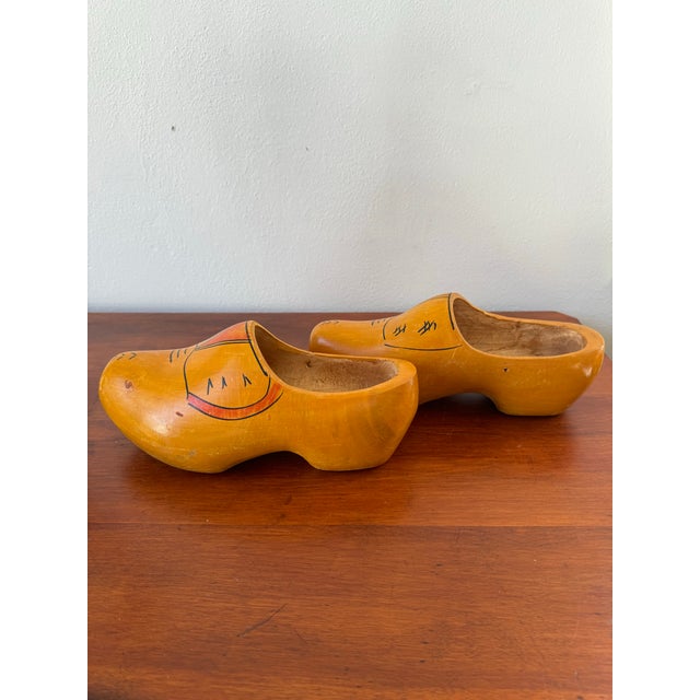 Hand Painted Traditional Vintage Dutch Clogs/ Klompen/ Wooden Shoes - a ...