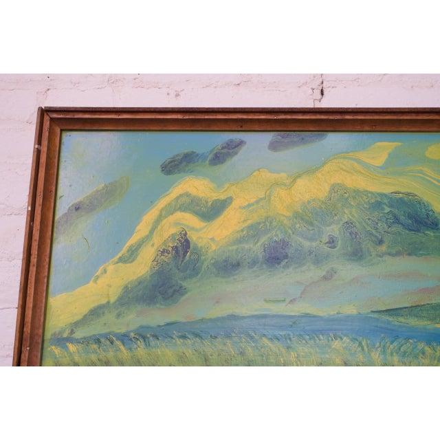 Outsider Art "Hunters" Oil and Acrylic on Panel by Bruno Del Favero ...