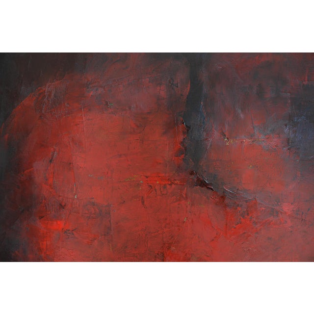 "The Argument" Contemporary Abstract Figurative Oil Painting on Canvas ...