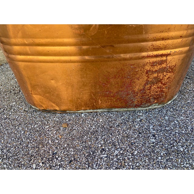 Vintage Rustic Copper Boiler With Lid | Chairish