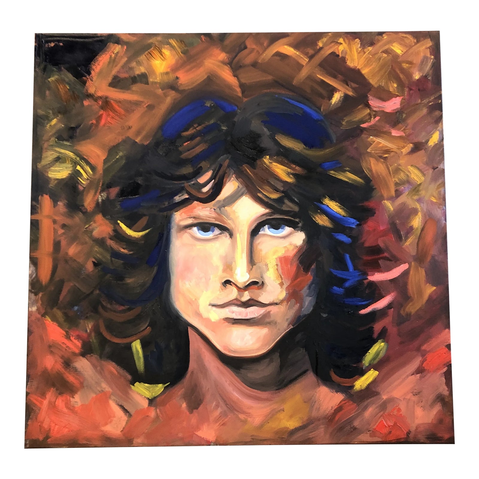 Original Contemporary Impressionist Jim Morrison Pop Art Painting by ...
