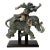 Chinese Vintage Color Ceramic Warrior Riding Elephant Figure Display ...