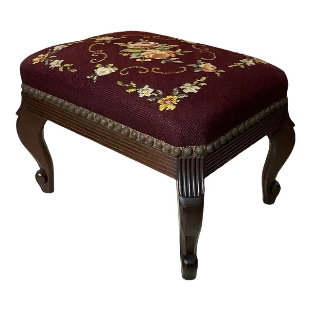 Carved footstool store