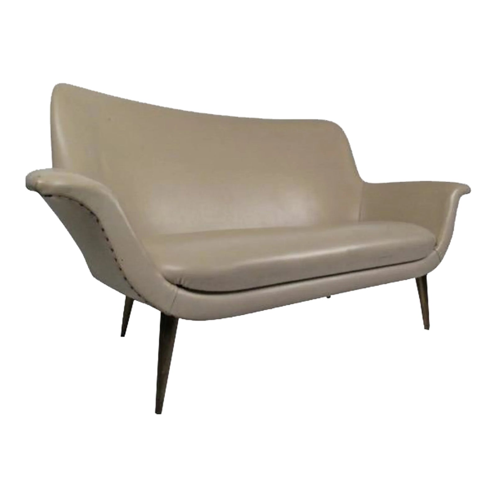 Italian Modern Sculptural Sofa | Chairish