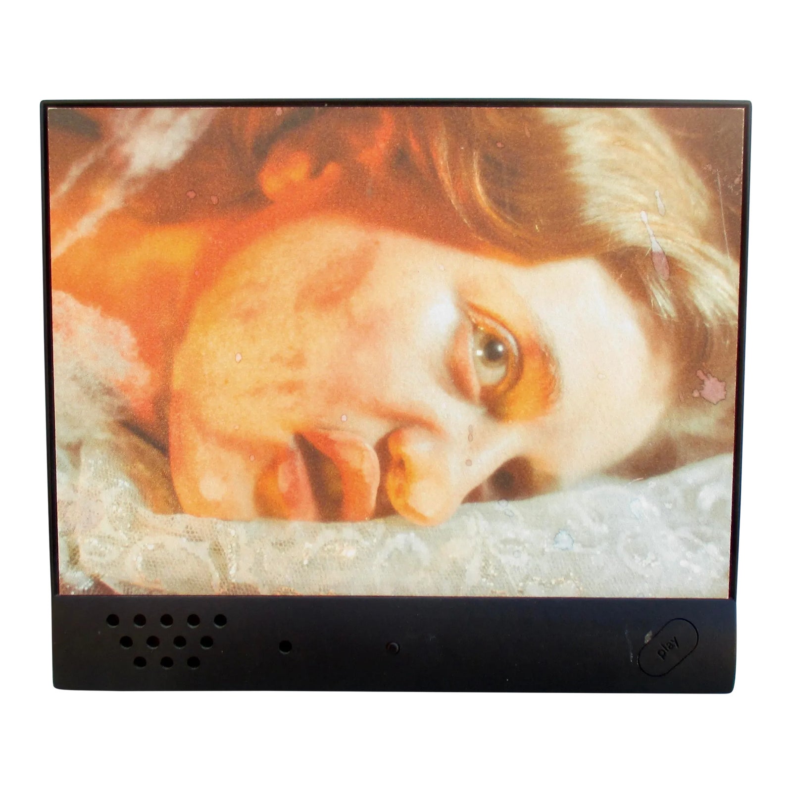 Tony Ousler Talking PhotoGraph Circa 1996 | Chairish