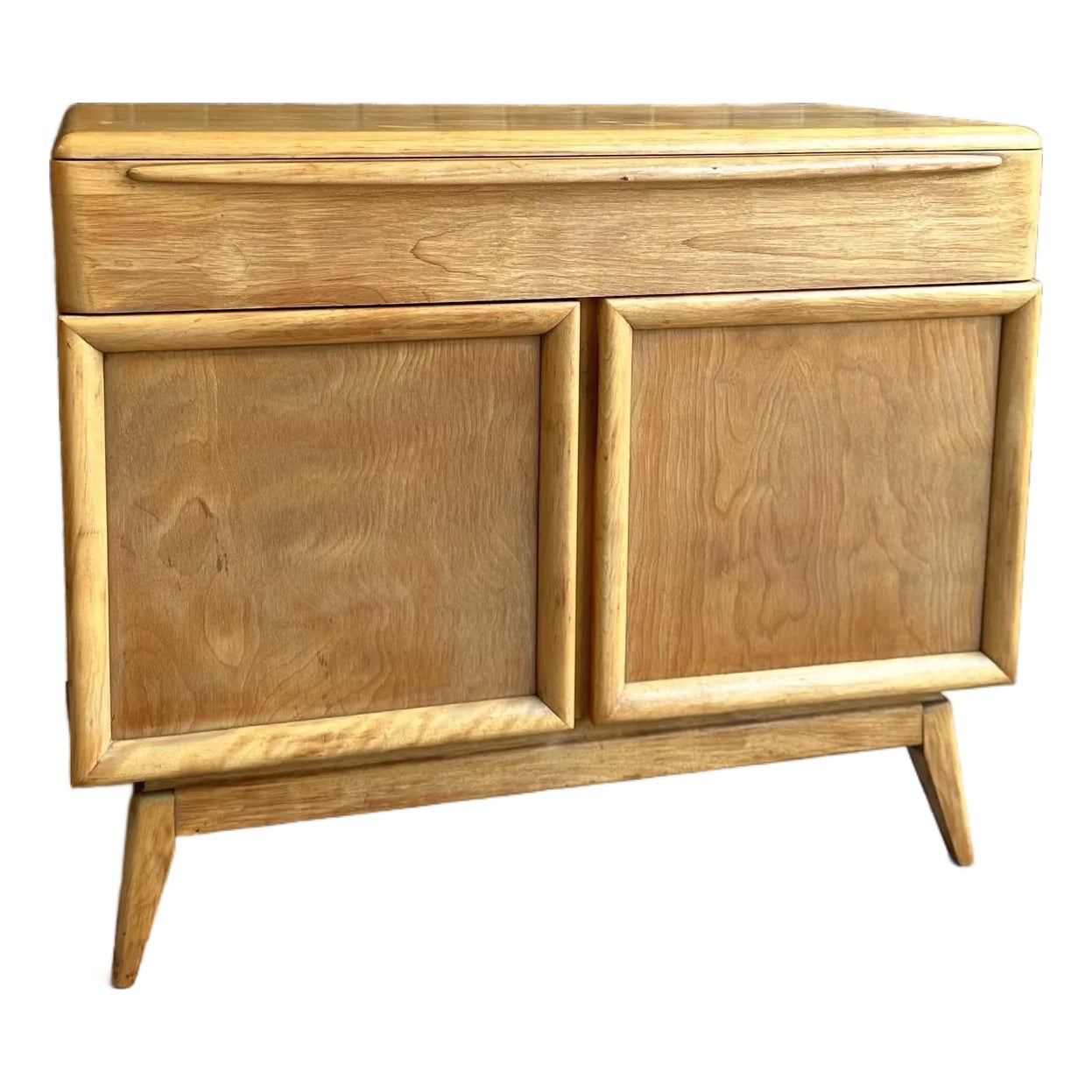 Heywood Wakefield Blonde Server Buffet Mid Century Modern | Chairish