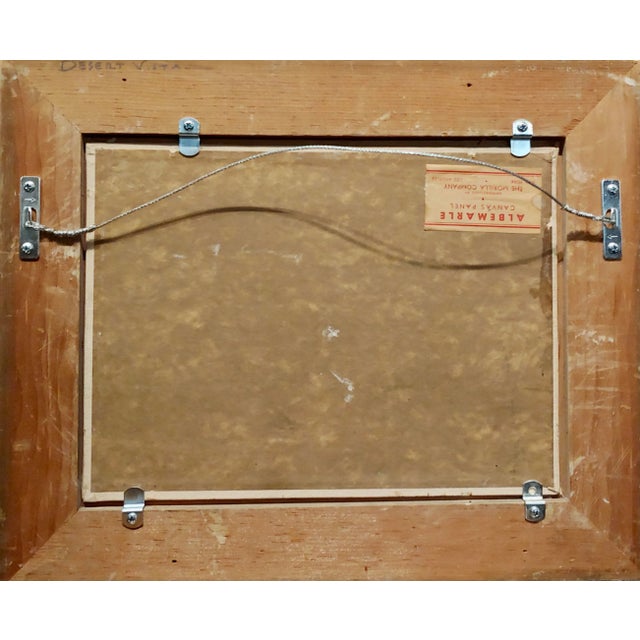 John Anthony Conner - Mohave Desert -Oil Painting | Chairish