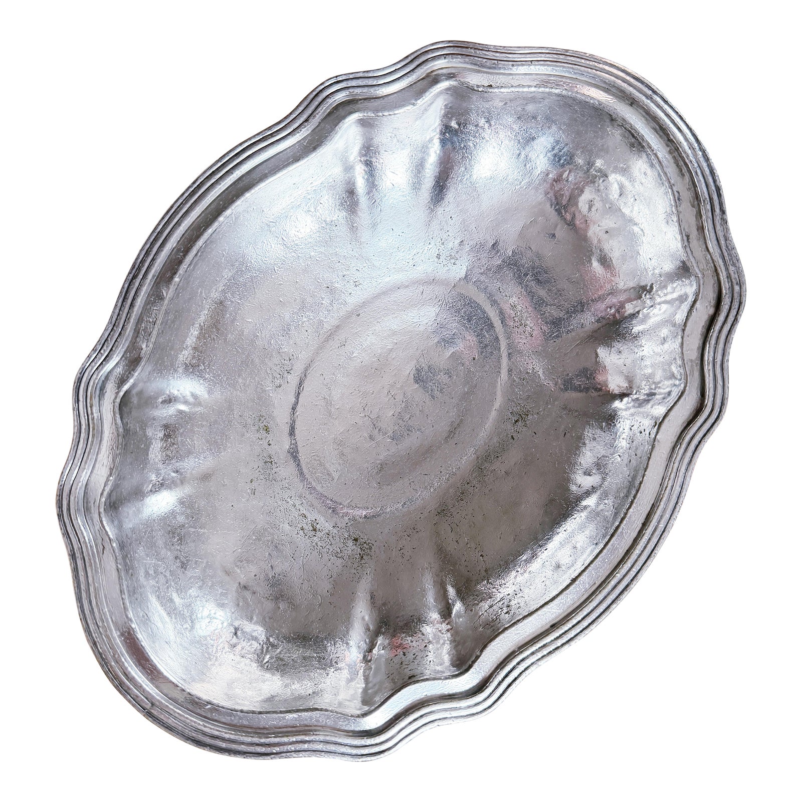 Antique Silver Plated Serving Bowl From La Salle Hotel Chicago | Chairish