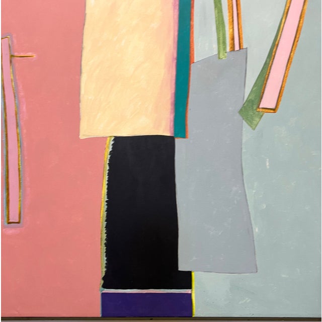 Monumental 1980s Abstract Painting by Harley Francis | Chairish