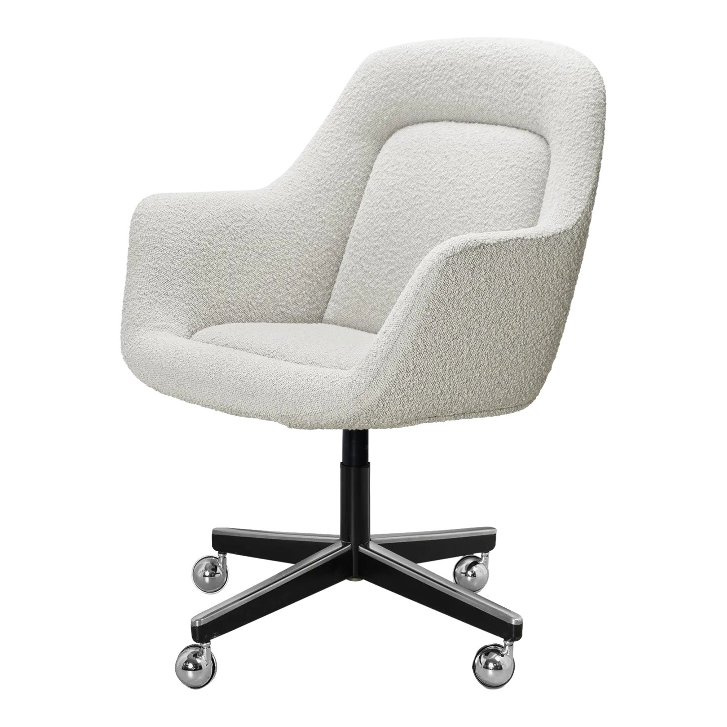 Pearson Executive Chair in Snow Performance Bouclé by Max Pearson for ...