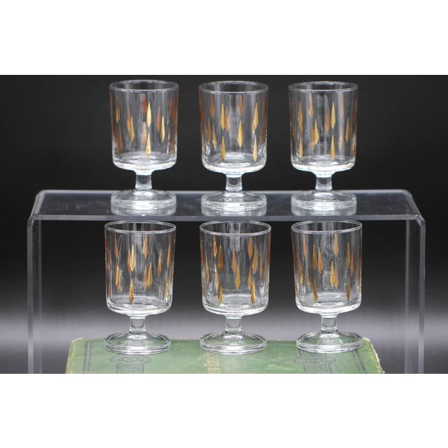 Mid Century Modern French Luminarc Cavalier Wine Goblets Circa 1960 ...