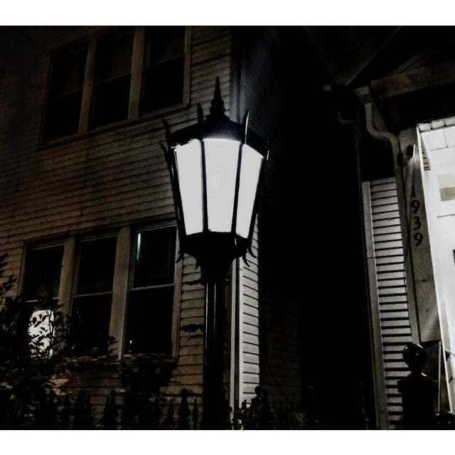 1980s King Luminaire Traditionalist Gothic Street Lamps | Chairish