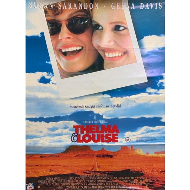 1991 Thelma and Louise Poster | Chairish