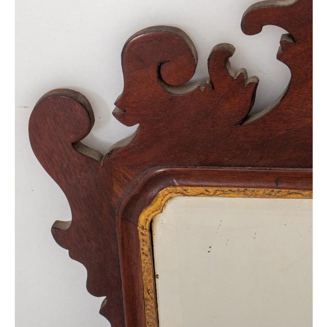 American Chippendale Style Mirror, Ca. 1900 | Chairish