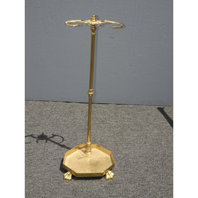 Vintage French Country Gold Fireplace Tools W Four Tools and Base W ...