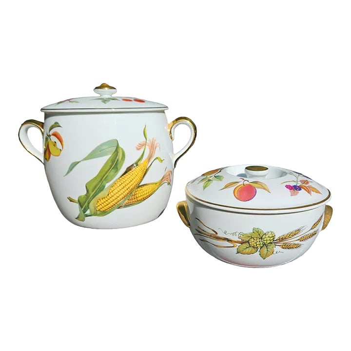 Mid 20th Century English Royal Worchester Oven to Table Cookware 2 ...