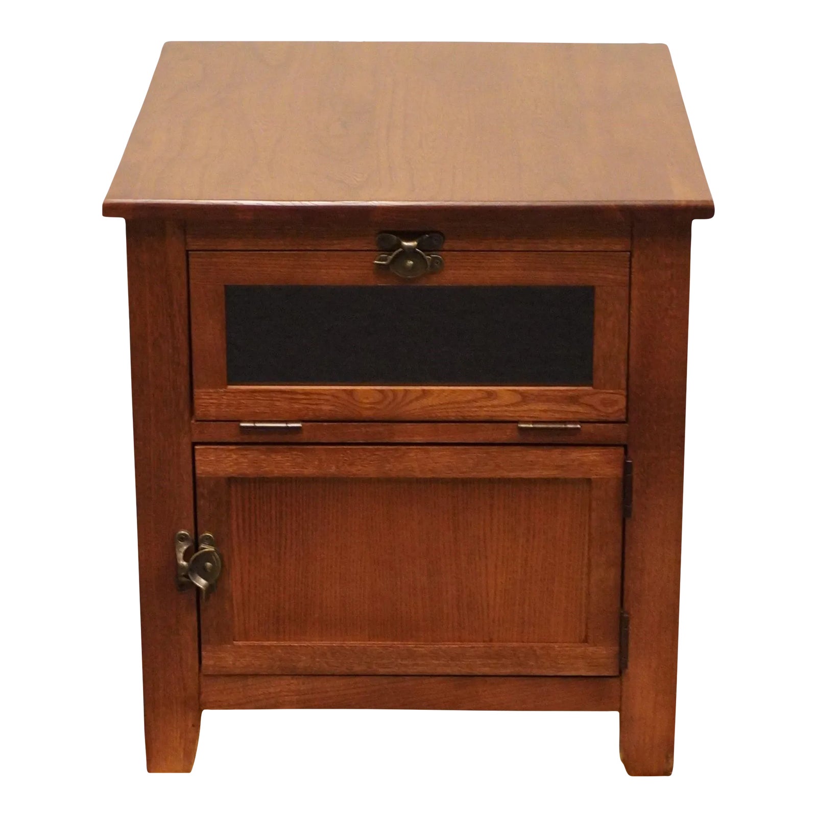 Peters Revington Solid Oak Contemporary Mission Style 22" Accent ...