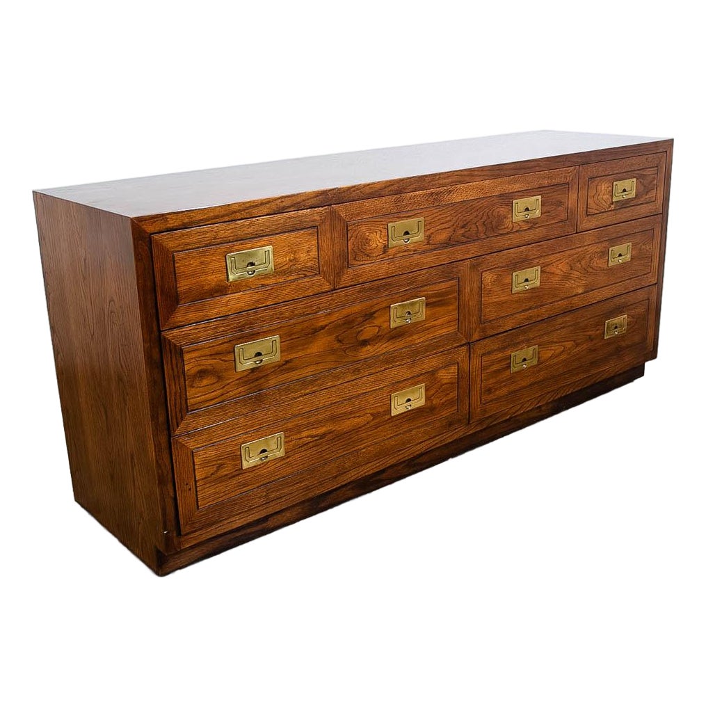 1960s Mid Century Modern Credenza Dresser Scene One Henredon Campaign ...