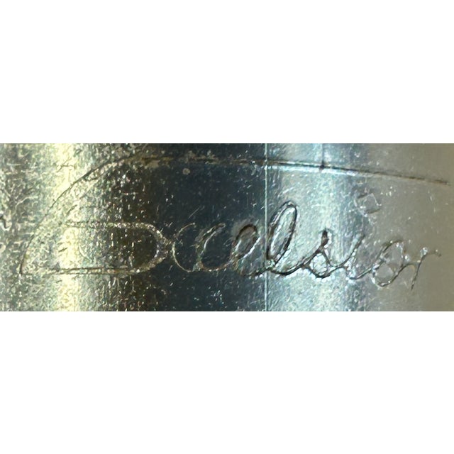 Vintage Mid-Century Excelsior Sculpted Walnut and Brass Lamp | Chairish