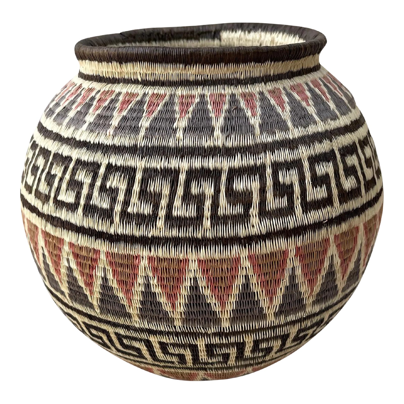Handwoven Tribal Embera Basket | Chairish